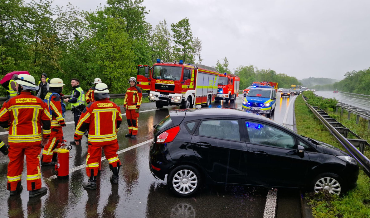 A4 in Richtung Köln war nach Unfall gesperrt - Oberberg-Aktuell