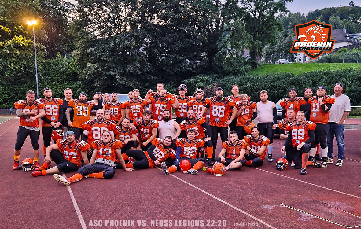 Fünfter Sieg: Phoenix-Footballer mischen an der Tabellenspitze mit ...