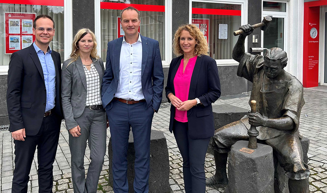 Drei neue Führungskräfte in der Regionaldirektion Wipperfürth ...