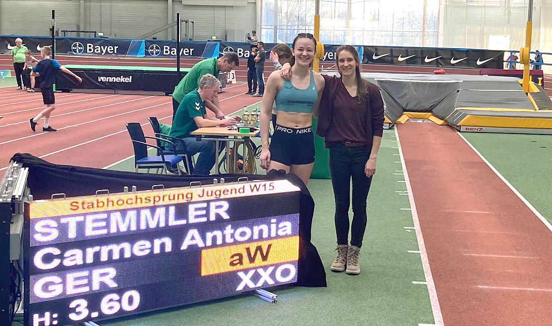 Carmen Stemmler überspringt DM-Norm - Oberberg-Aktuell